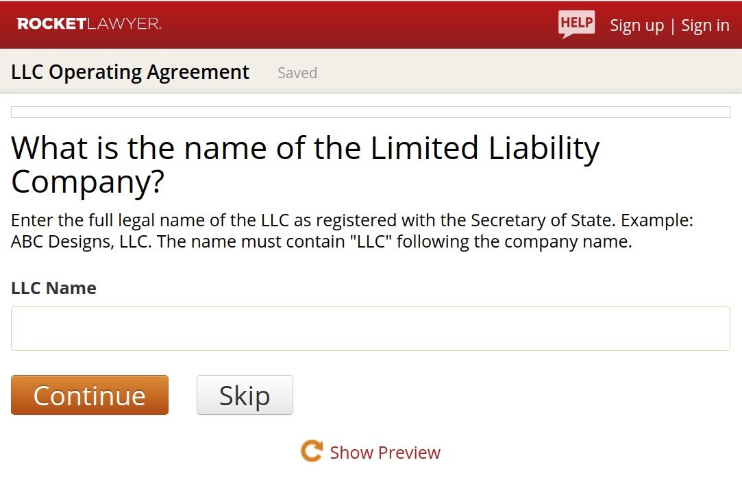 Create An LLC Operating Agreement In 5 Steps Free Template 