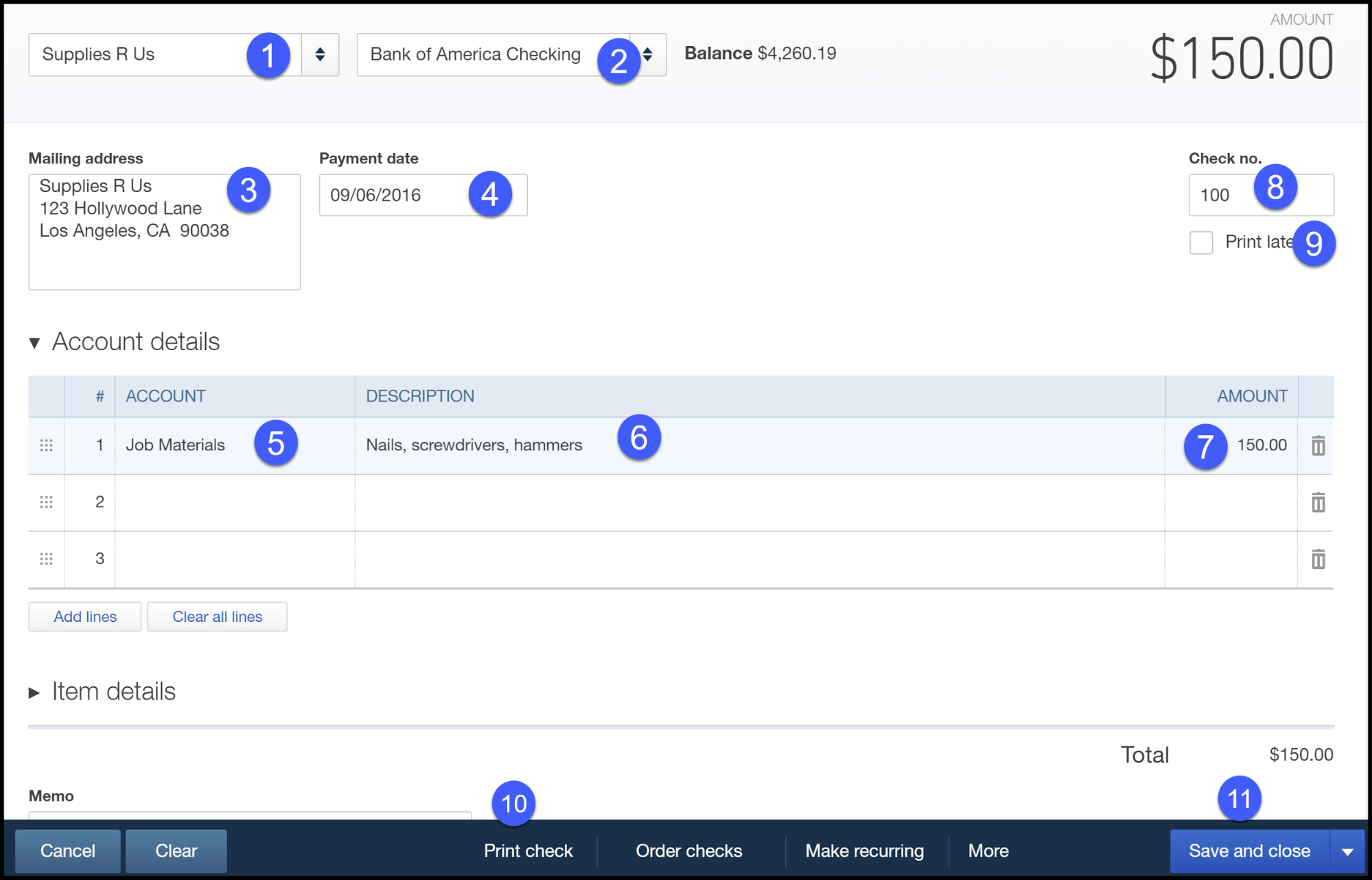 How To Write Print Checks In QuickBooks Online