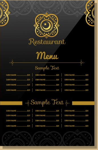 How To Make A Restaurant Menu On Word