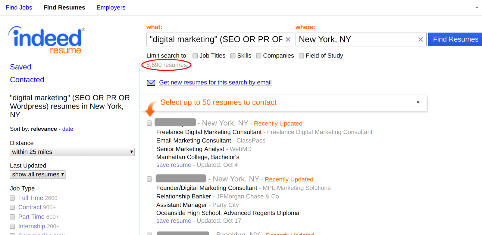 How to Use Indeed Resume Search to Find the Best Candidates Fast