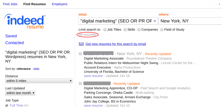 How to Use Indeed Resume Search to Find the Best Candidates Fast