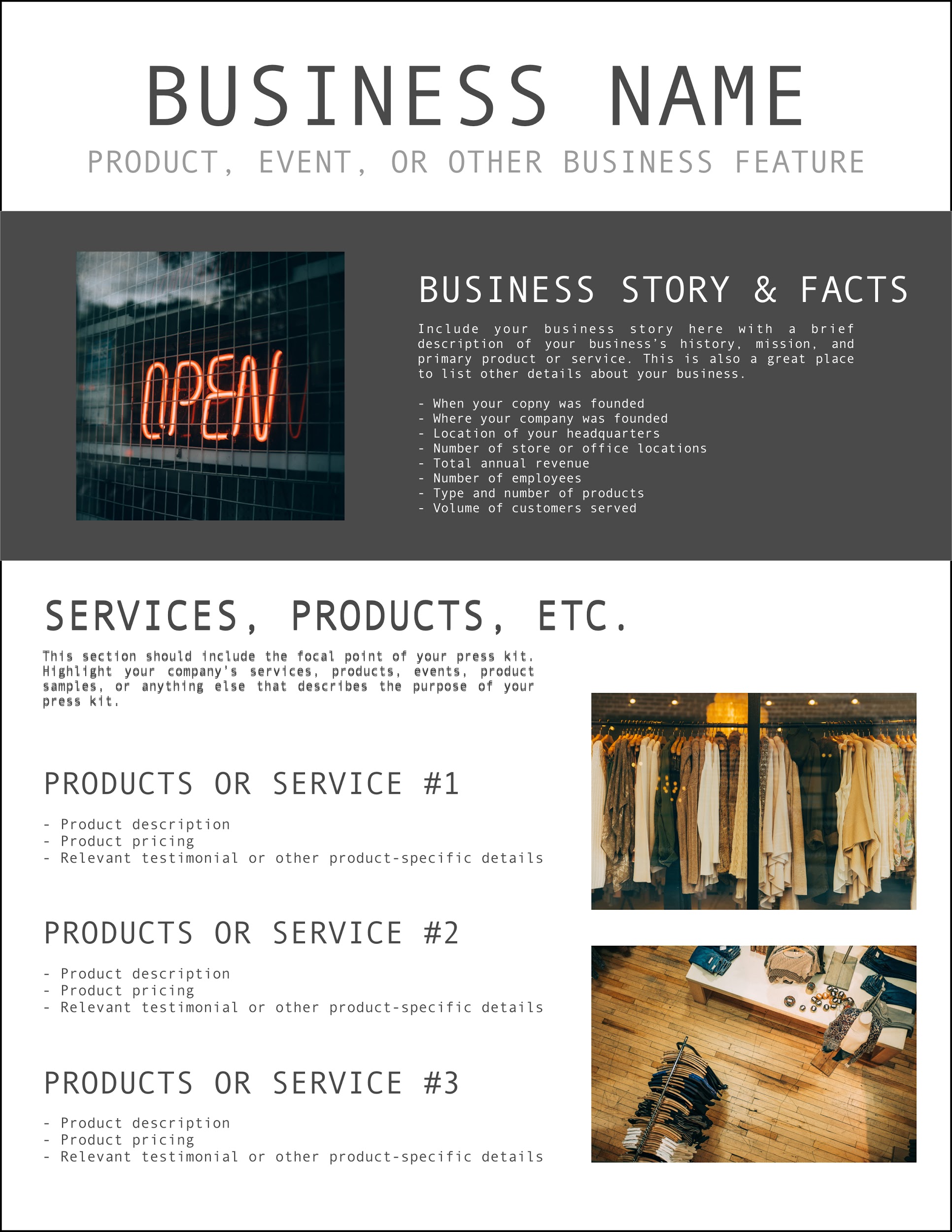 How to Create a Press Kit With Examples (+ Free Template)
