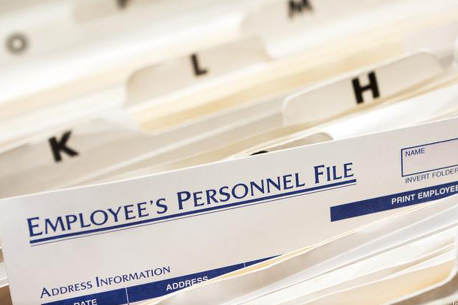 Personnel File What To Include Not Include Checklist 