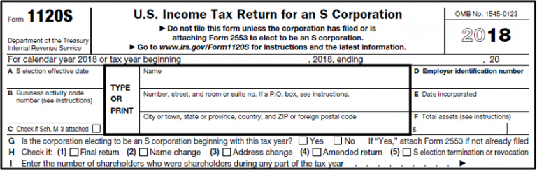 IRS Form 1120S: Definition, Download, & 1120S Instructions