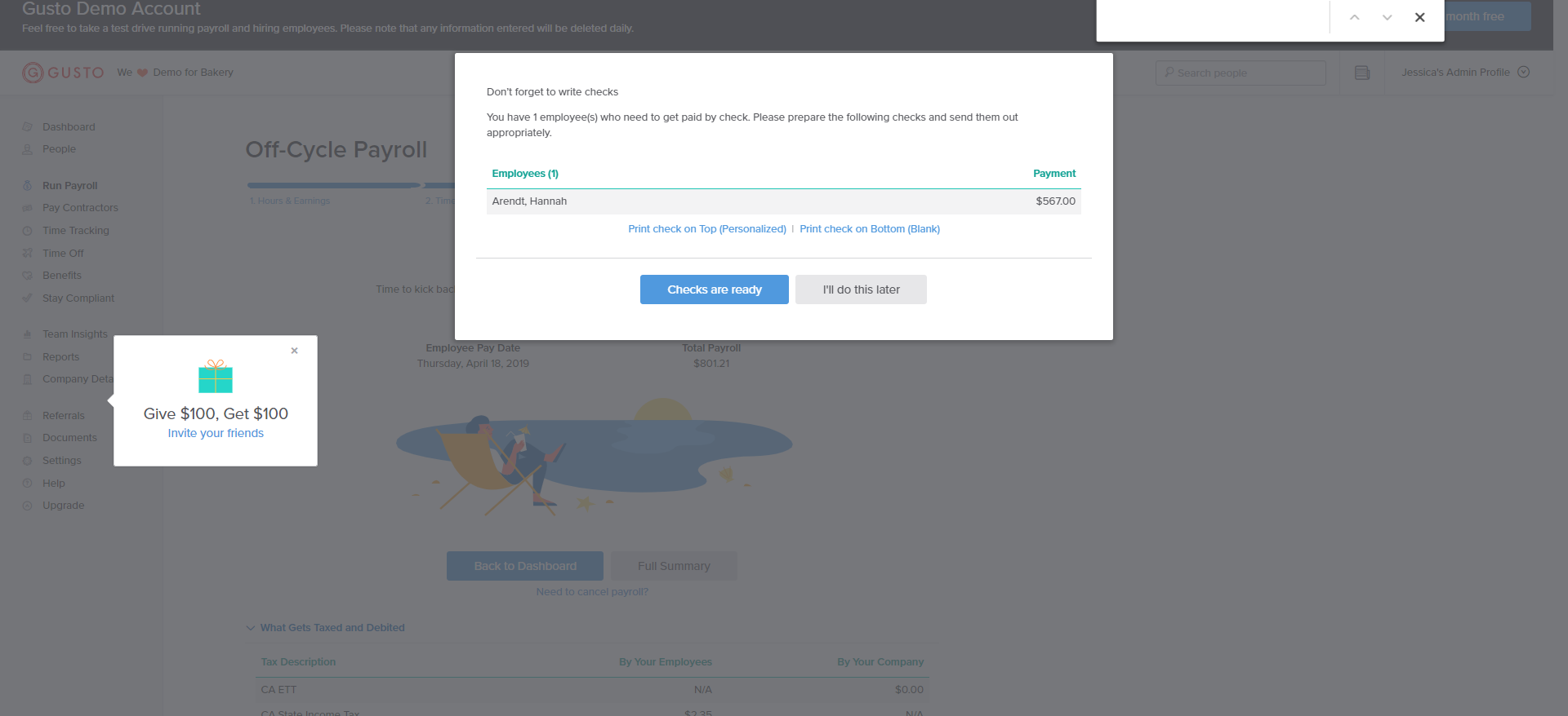 How to Print Payroll Checks Online for Free