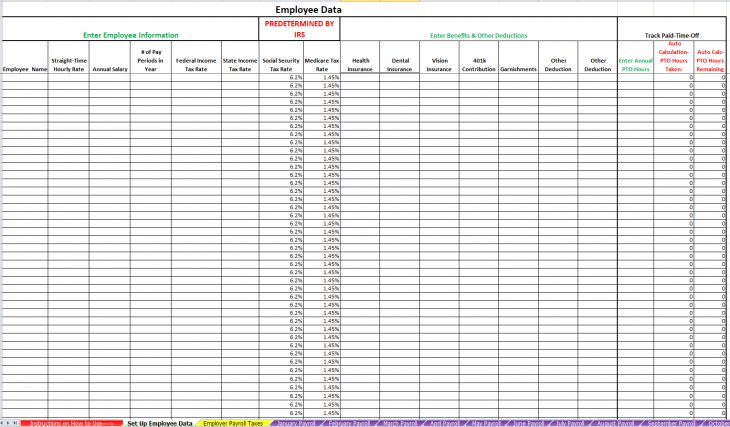 15 Free Payroll Templates: Tips and What to Include