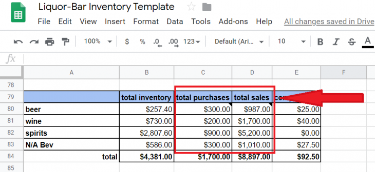 How to Do Bar & Liquor Inventory in 4 Steps [+ Free Template]