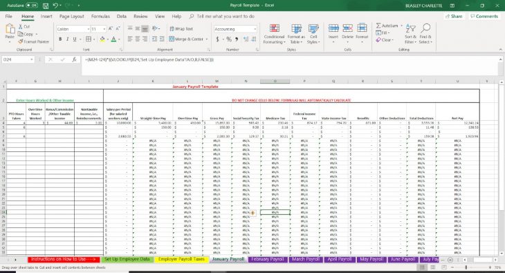 How to Do Payroll in Excel in 7 Steps + Free Template