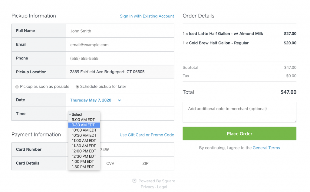 How to Set Up Click and Collect and Curbside Pickup