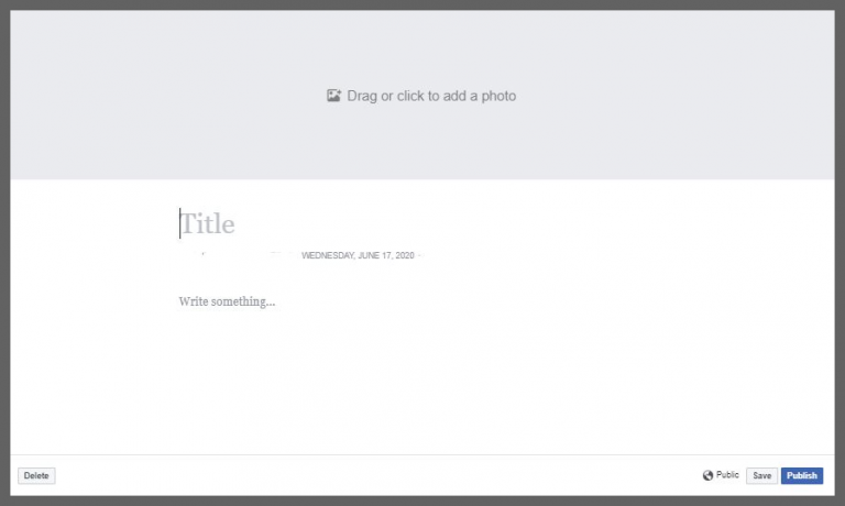 How to Blog on Facebook: Everything You Need to Know