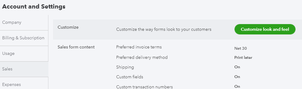 How To Customize Invoices In QuickBooks Online
