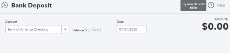 How to Record Bank Deposits in QuickBooks Online