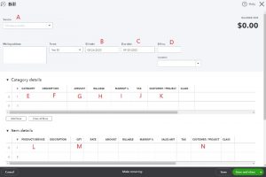 How to Enter Bills in QuickBooks Online