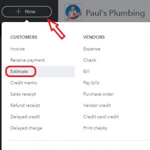 How to Create Quotes, Bids, and Estimates in QuickBooks Online