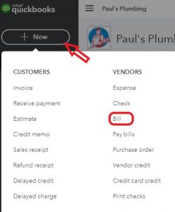 How to Enter Bills in QuickBooks Online