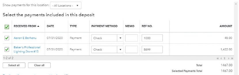 How to Record Bank Deposits in QuickBooks Online