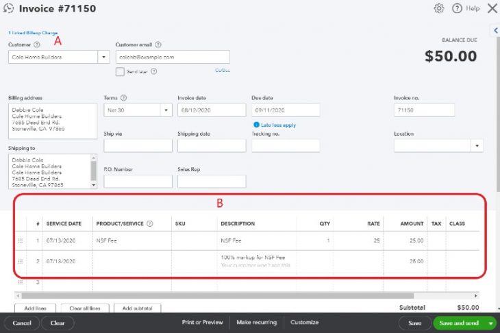 How to Record a Bounced Check in QuickBooks Online