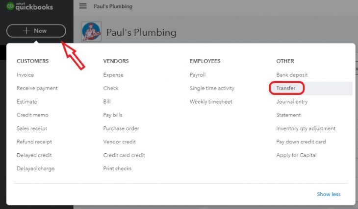How To Transfer Funds Between Bank Accounts in QuickBooks Online