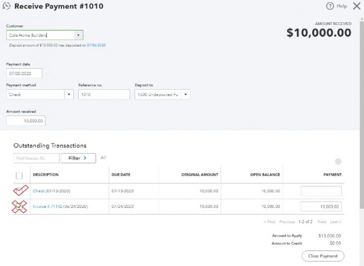 How to Record a Bounced Check in QuickBooks Online