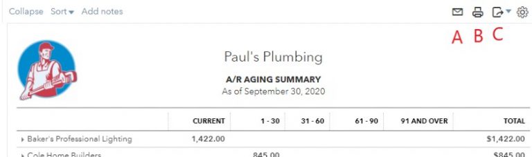 How to Run an Accounts Receivable Aging Report in QuickBooks Online