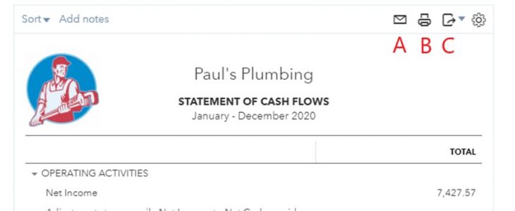 How to Run a Statement of Cash Flows in QuickBooks Online