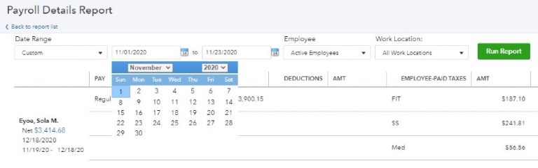 How to Run QuickBooks Payroll Reports