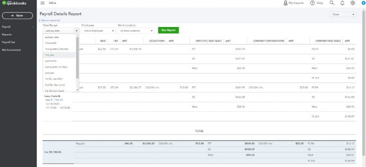 How to Run QuickBooks Payroll Reports
