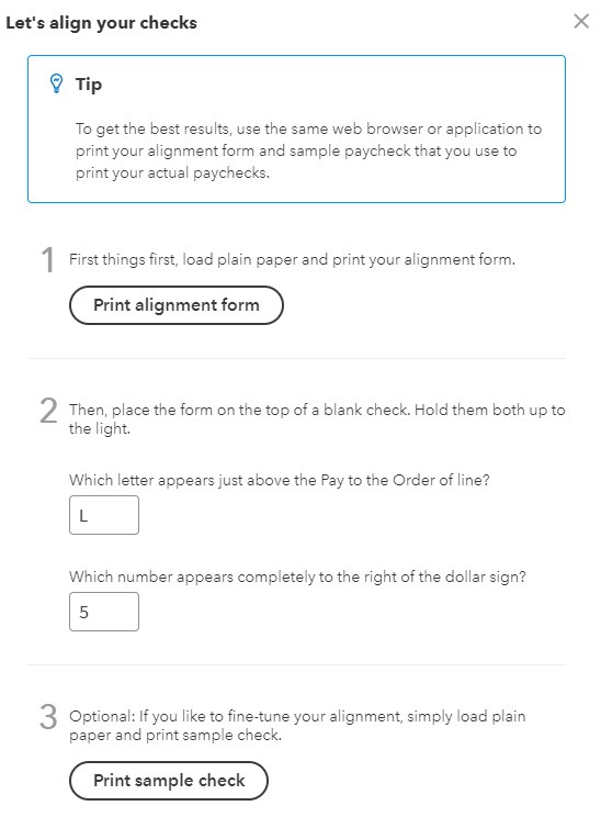  How To Print Payroll Checks In QuickBooks Online In 6 Steps
