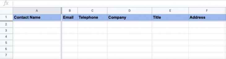 How to Create a CRM Using Google Sheets (+ Template)