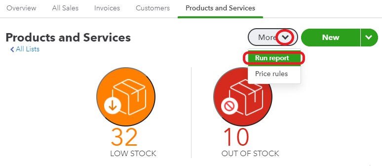 How to Set Up the Products and Services List in QuickBooks Online