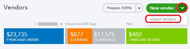 How to Set Up Vendors in QuickBooks Online