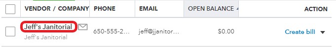 How to Set Up Vendors in QuickBooks Online