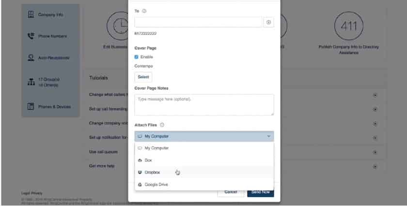 How to Use VoIP Fax Functionality With RingCentral