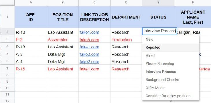 Free Applicant Tracking Spreadsheet: Use Excel for Recruitment