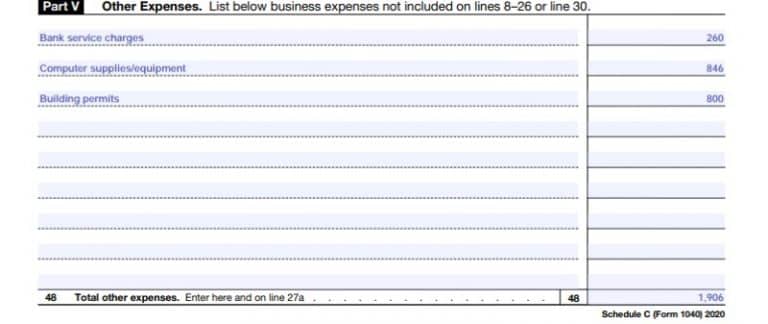 Step-by-Step Instructions to Fill Out Schedule C for 2020