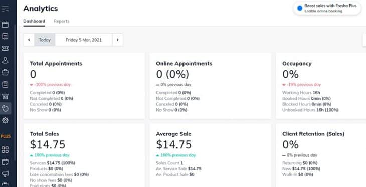 Fresha Review: Best Free POS With Online Directory
