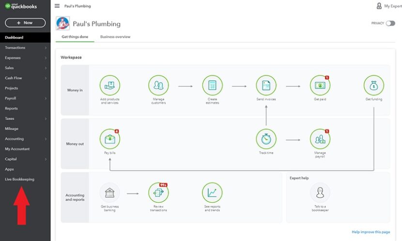 QuickBooks Live Bookkeeping Review & Pricing