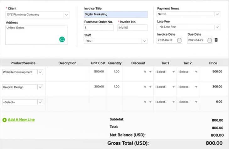 Invoicera Review and Pricing for 2021