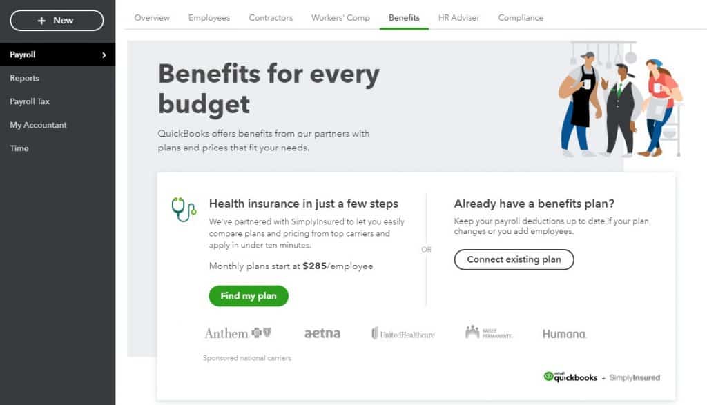 How to Choose and Set Up Benefits in QuickBooks Payroll