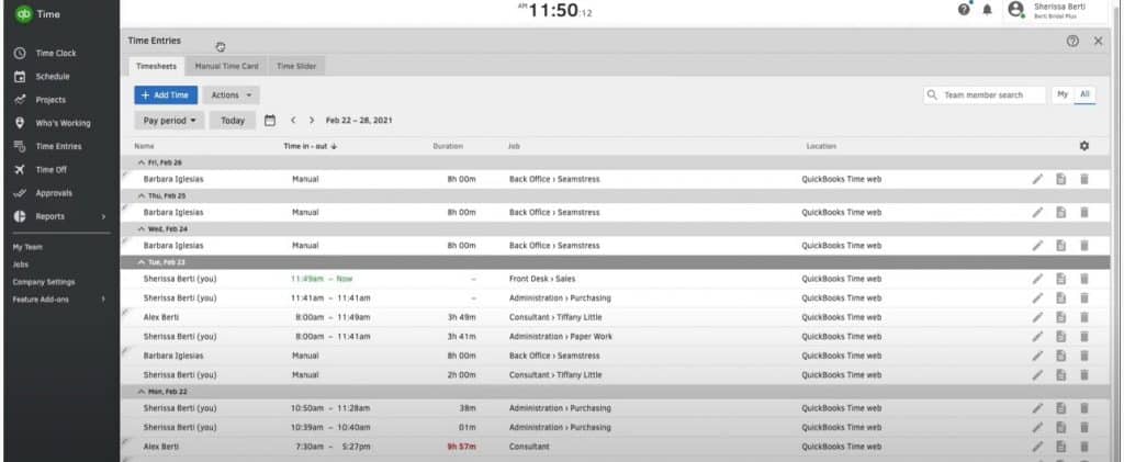 How to Use QuickBooks Time