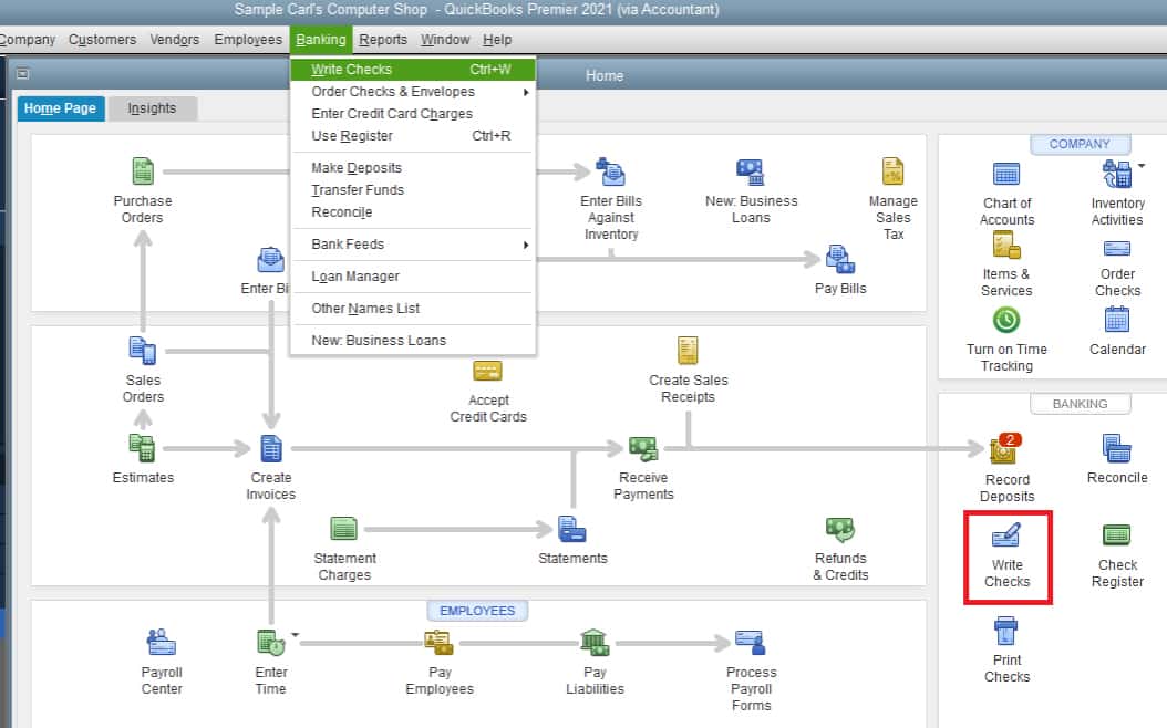 How To Print Checks In QuickBooks Desktop In 3 Steps