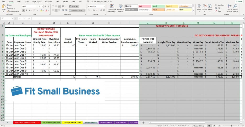 How to Do Payroll in Excel: 7 Simple Steps (+ Video & Template)