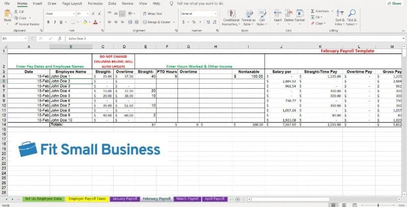 How to Do Payroll in Excel: 7 Simple Steps (+ Video & Template)