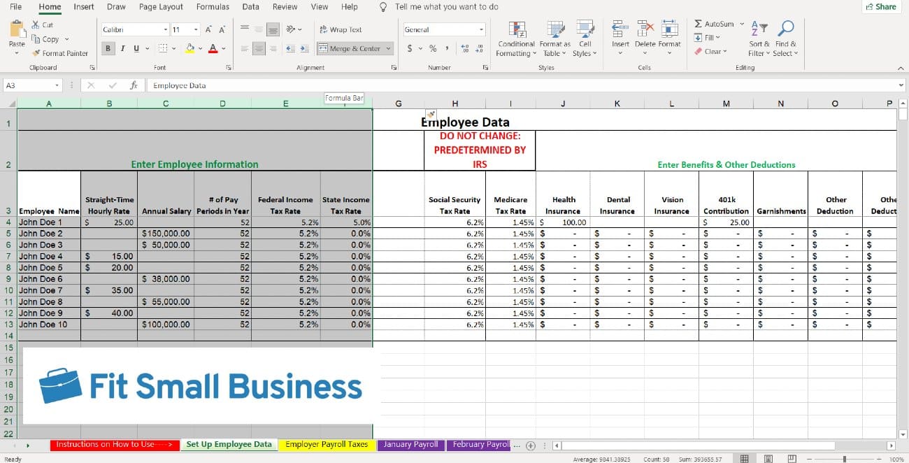 How To Do Payroll In Excel 7 Simple Steps Plus Step By Step Video And