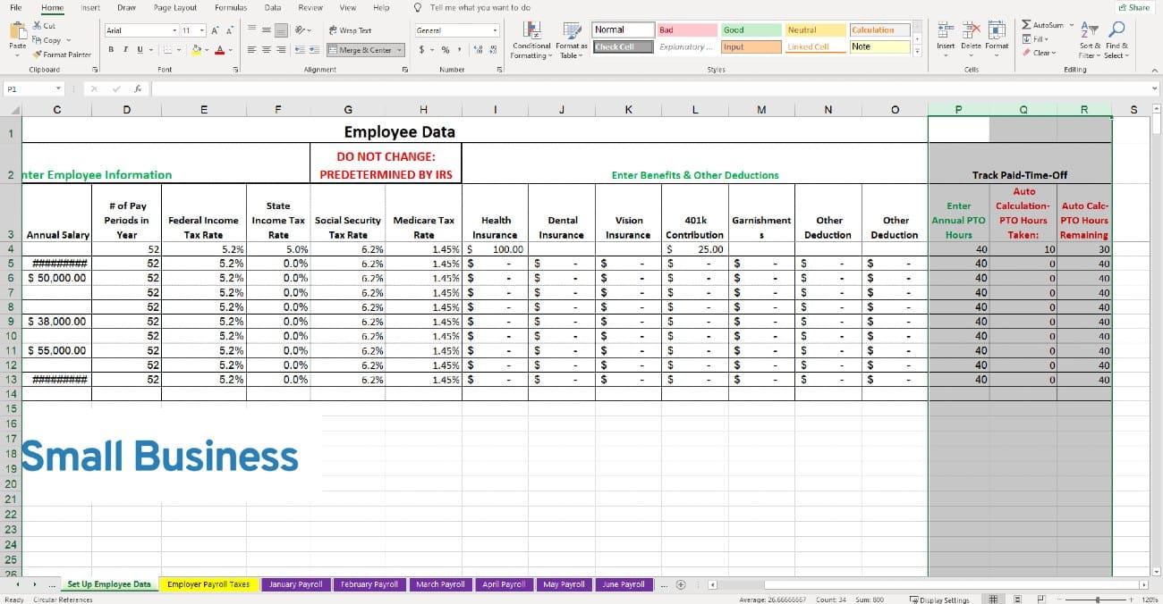 How To Do Payroll In Excel 7 Simple Steps Plus Step By Step Video And