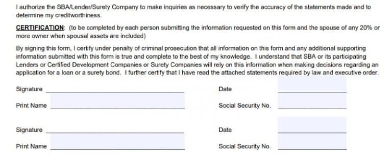 SBA Form 413: How To Fill Out the SBA’s Personal Financial Statement