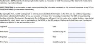 SBA Form 413: How To Fill Out a Personal Financial Statement