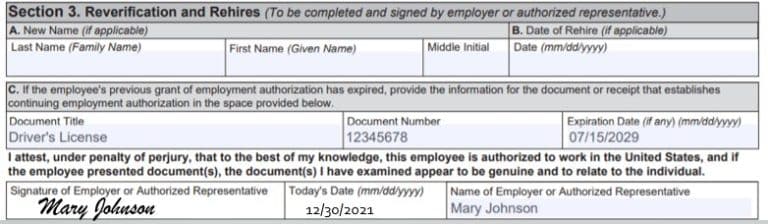 How to Fill Out an I-9 Form by Section [+ Video Instructions]