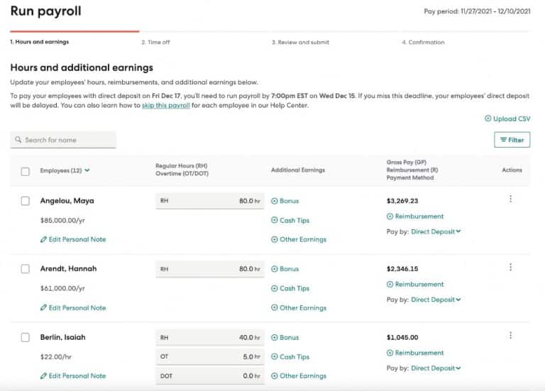 How to Set Up & Run Payroll With Gusto