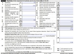 How To Fill Out Your 2021 Schedule C (With Example)